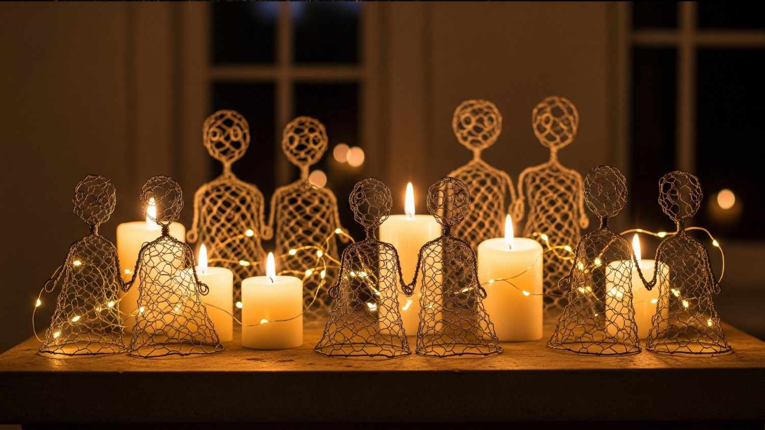 DIY Chicken Wire Ghosts for Spooky Halloween Decor - Amenity Home