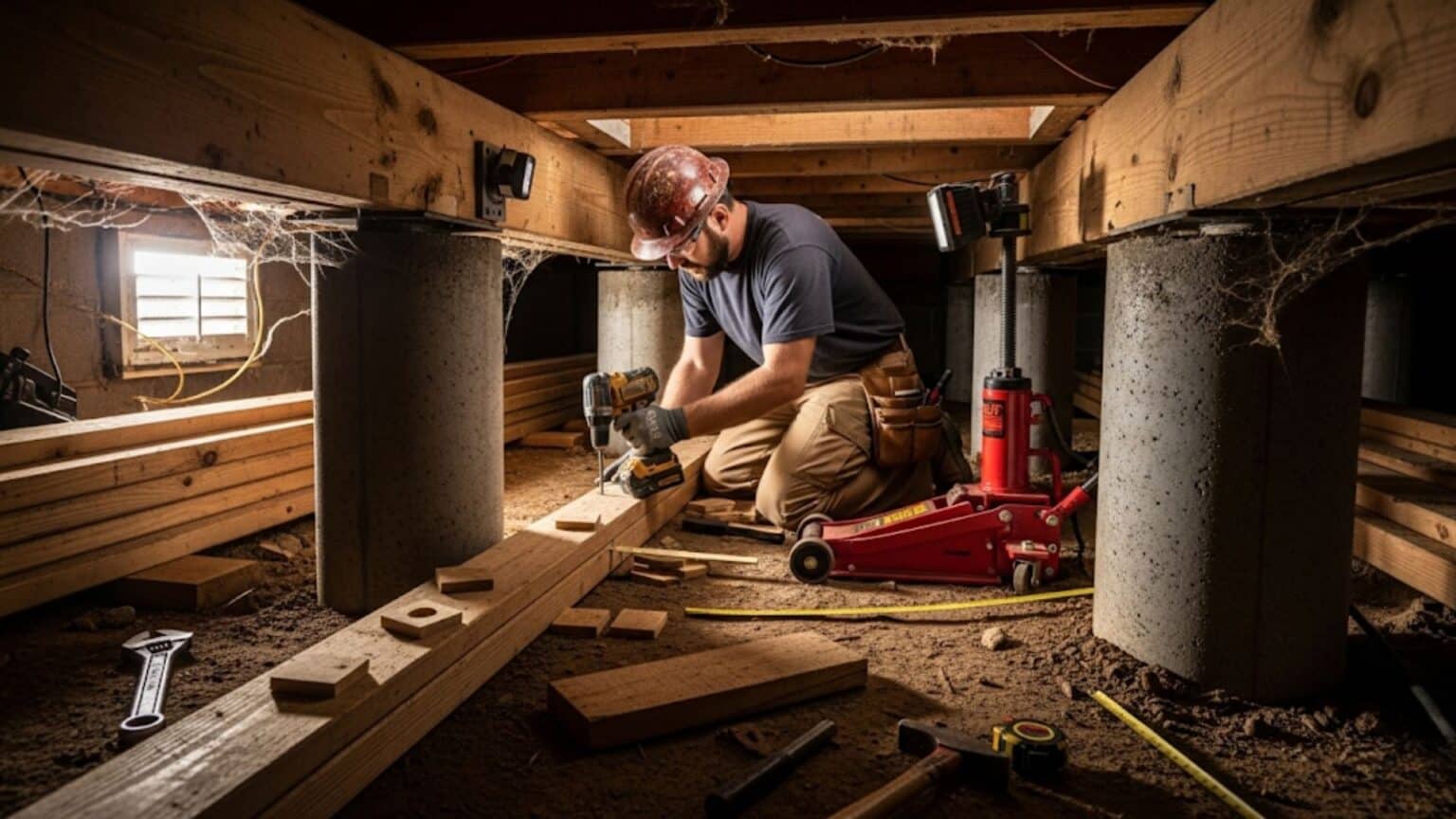 A Guide to Pier and Beam Foundation Repair - Amenity Home